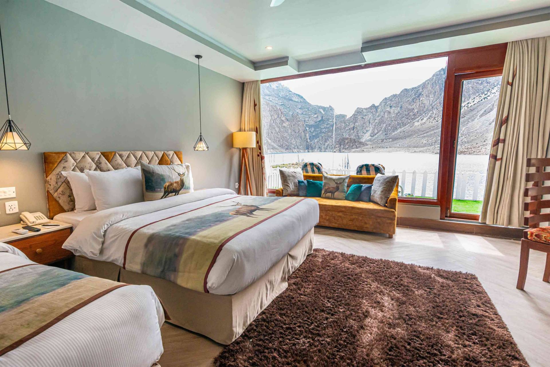 Best Family Room Rooms in Hunza Valley - Luxus Hunza